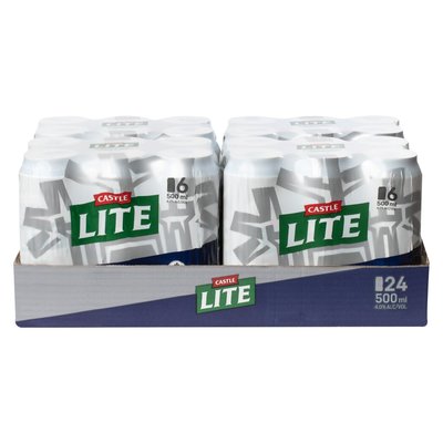 Castle Lite Can 500ml – The Savanna