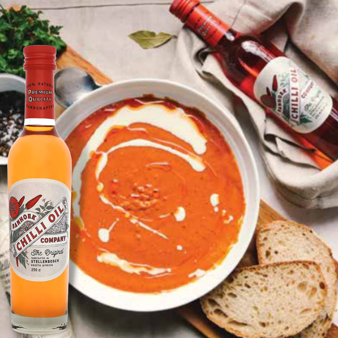 Banhoek Chilli Oil Pomodoro Soup Recipe – The Savanna