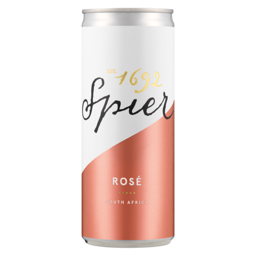 Spier Rose 250ml Can – The Savanna