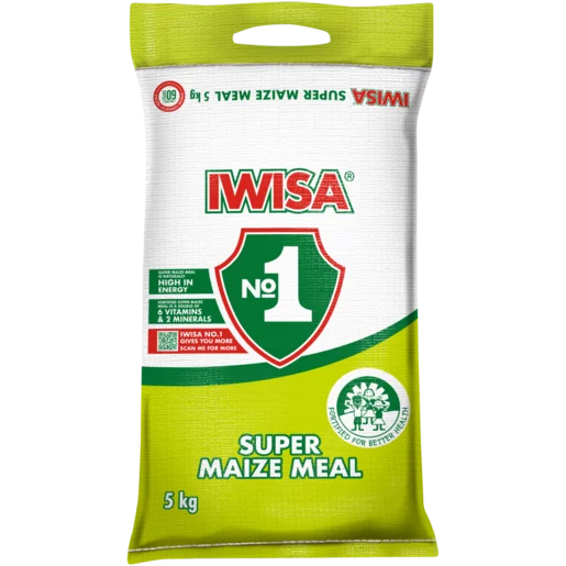Iwisa Maize Meal 5kg – The Savanna