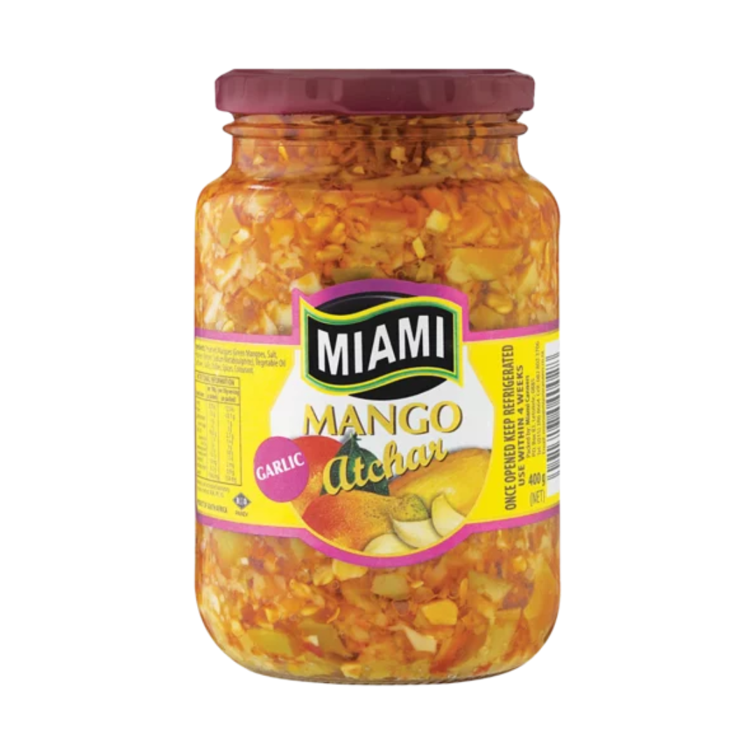 Miami Mango Atchar Garlic 400g – The Savanna