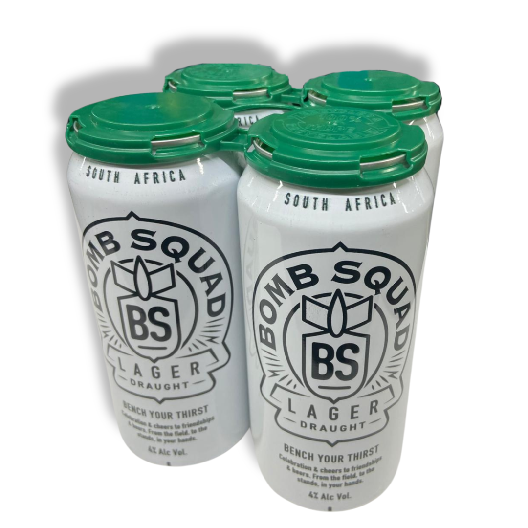 Bomb Squad Lager 440ml – The Savanna