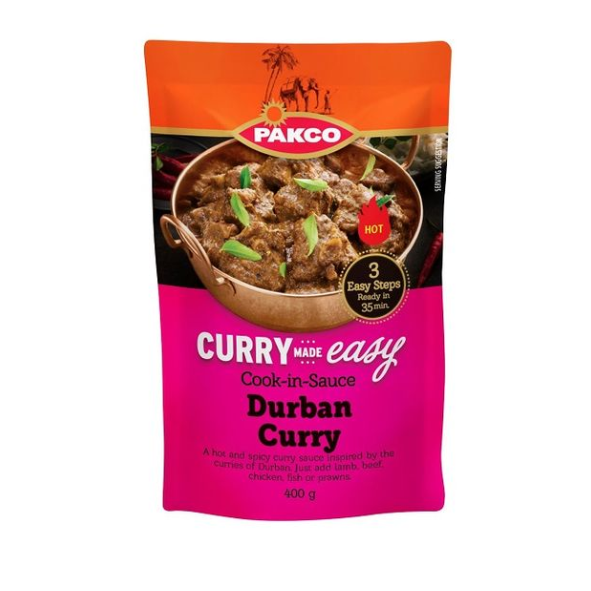 Pakco Curry Made Easy Mild Durban Curry 400g – The Savanna