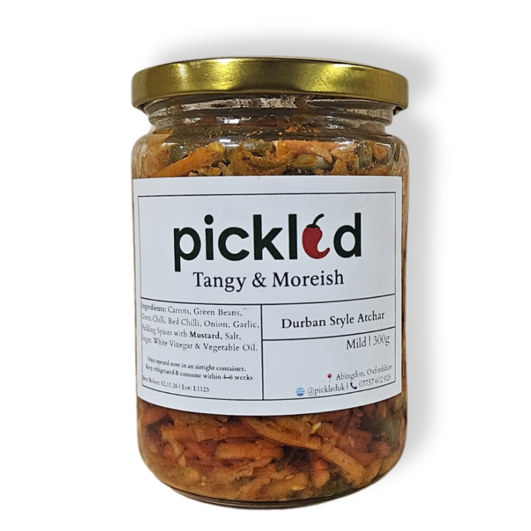 Pickled - Durban Style Mild Vegetable Atchar 300g – The Savanna