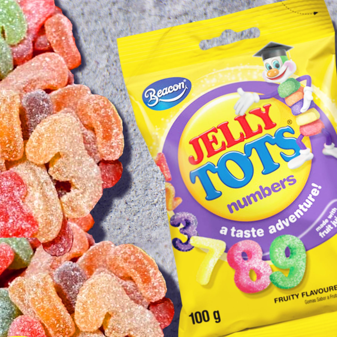 Beacon Jelly Tots Numbers 100g – The Savanna