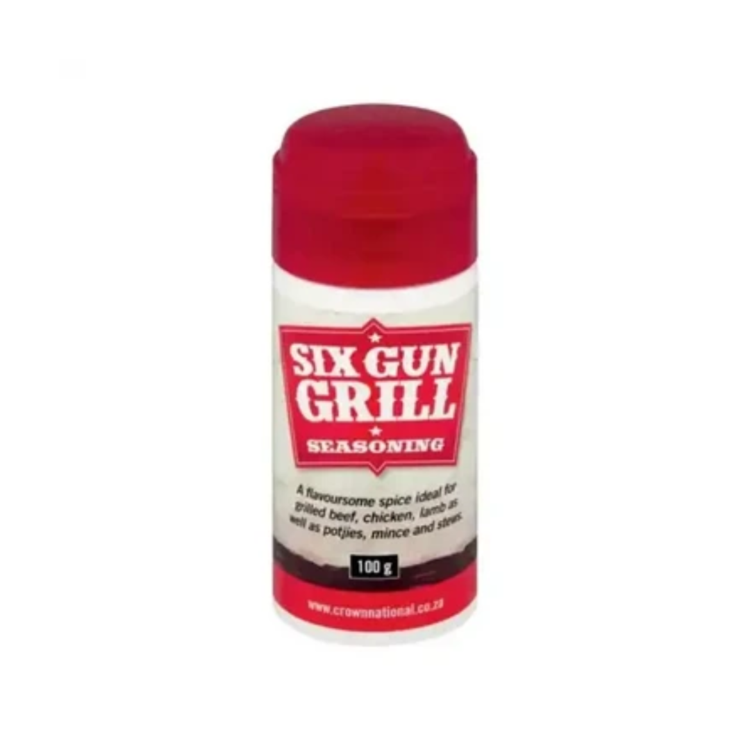 Six Gun Grill Seasoning Shaker 100g – The Savanna