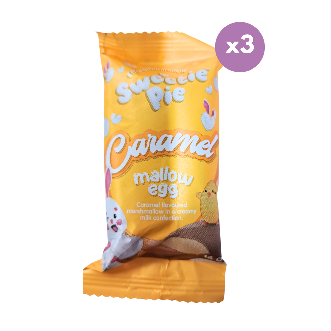 Sweetie Pie Caramel Mallow Egg (X3) – The Savanna