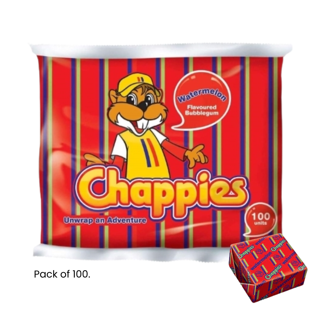 Chappies Watermelon (Bag of 100) – The Savanna