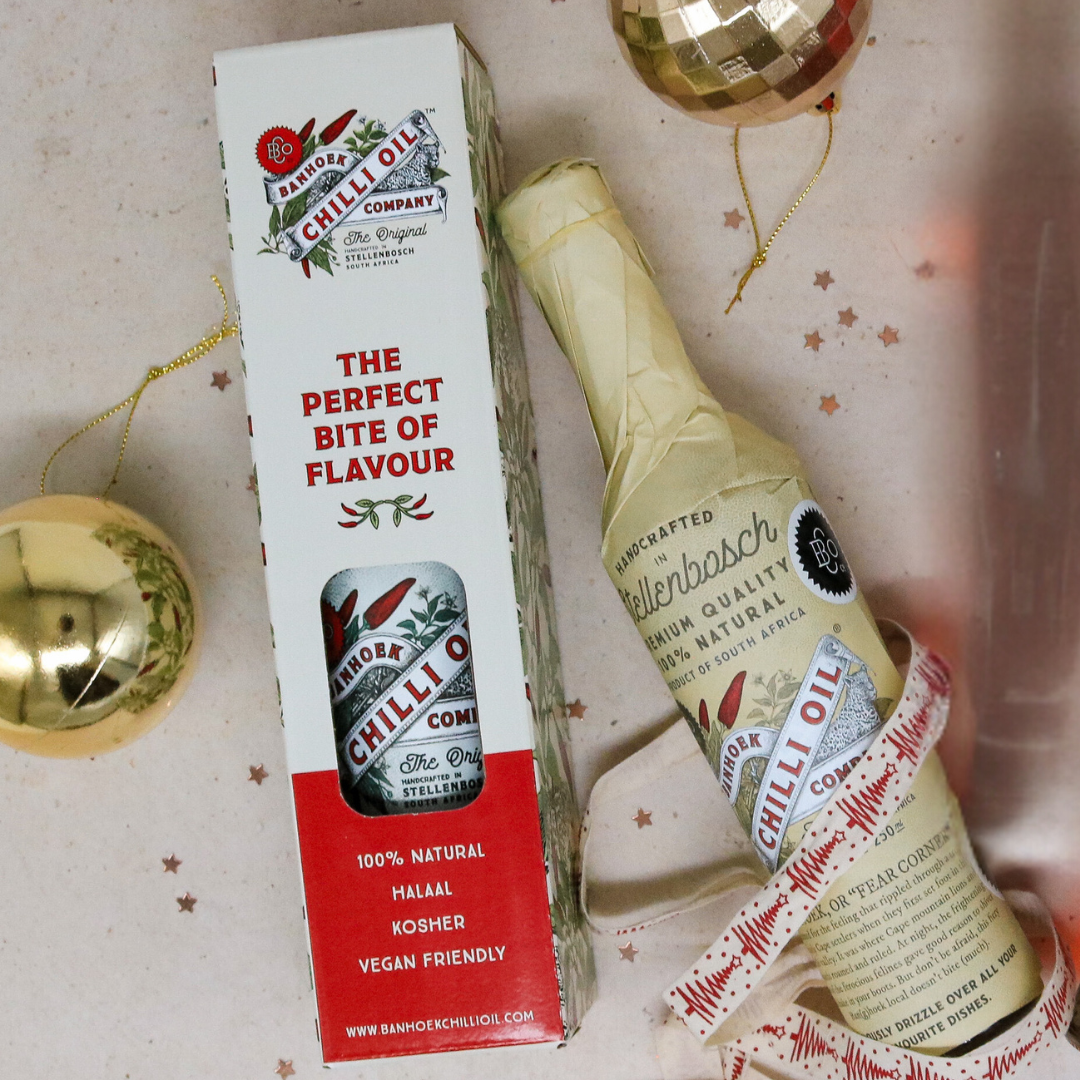 Banhoek Chilli Oil Gift Box – The Savanna