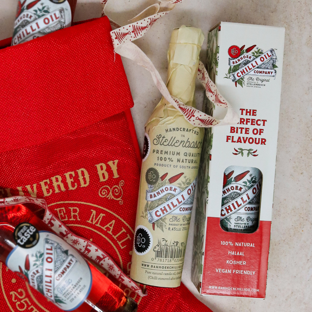 Banhoek Chilli Oil Gift Box – The Savanna