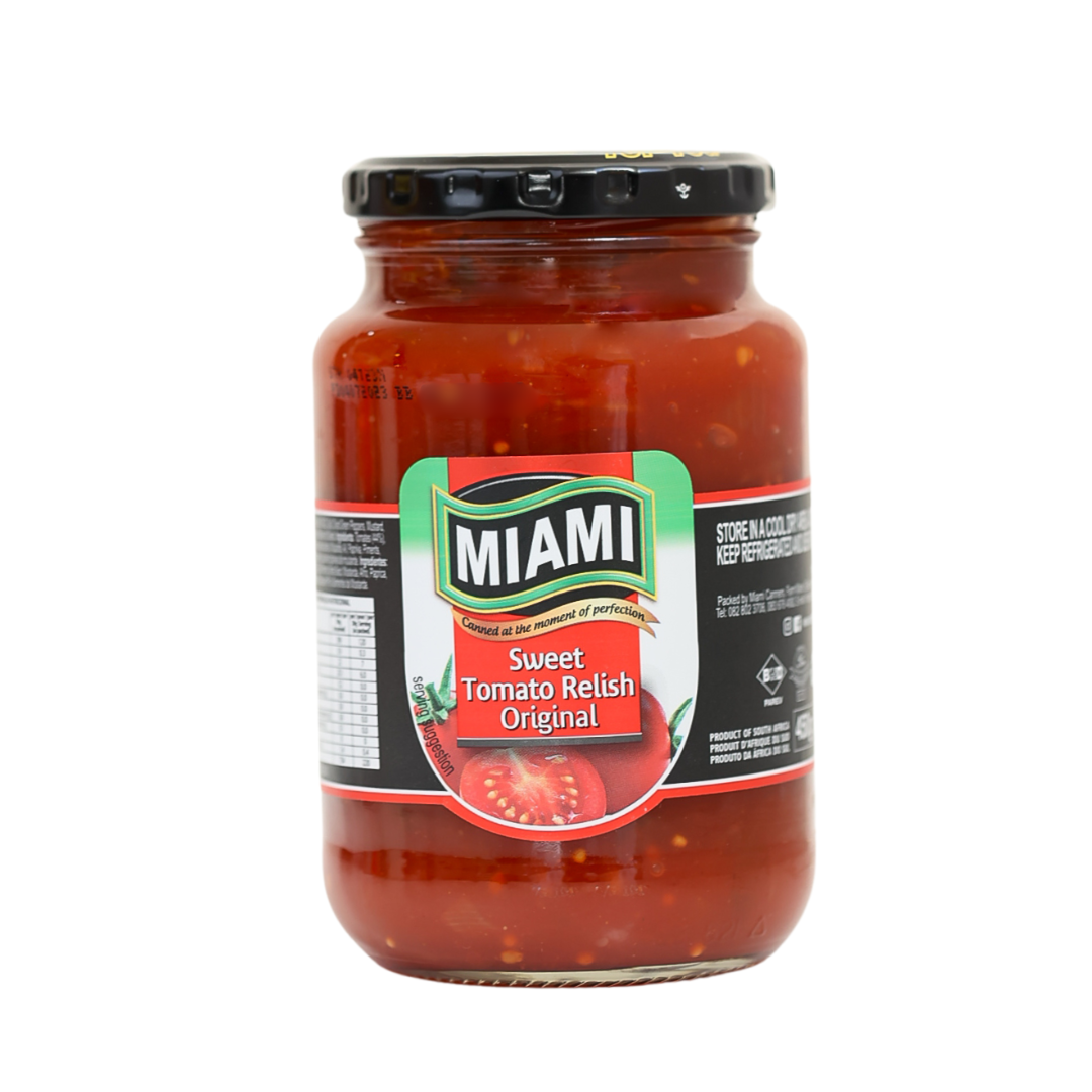 Miami Relish Sweet Tomato 450g – The Savanna