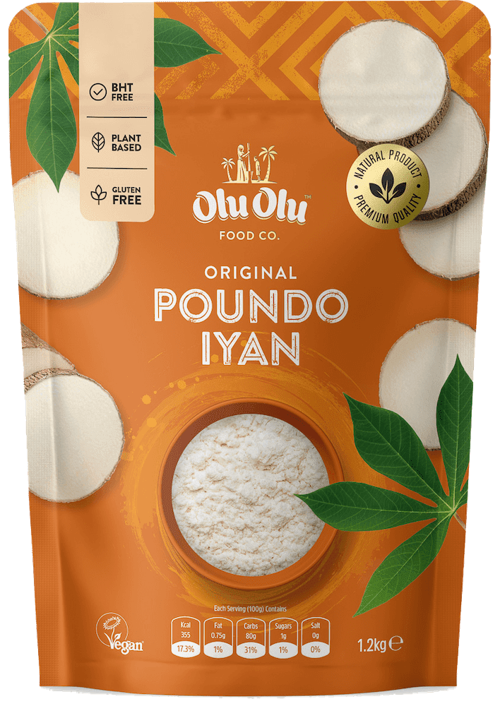 Olu Olu Pounded Yam 1.2kg – The Savanna