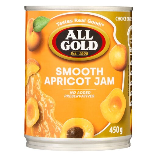 All Gold Smooth Apricot Jam 450g – The Savanna