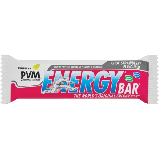 PVM Energy Bars Choc Strawberry 45g – The Savanna