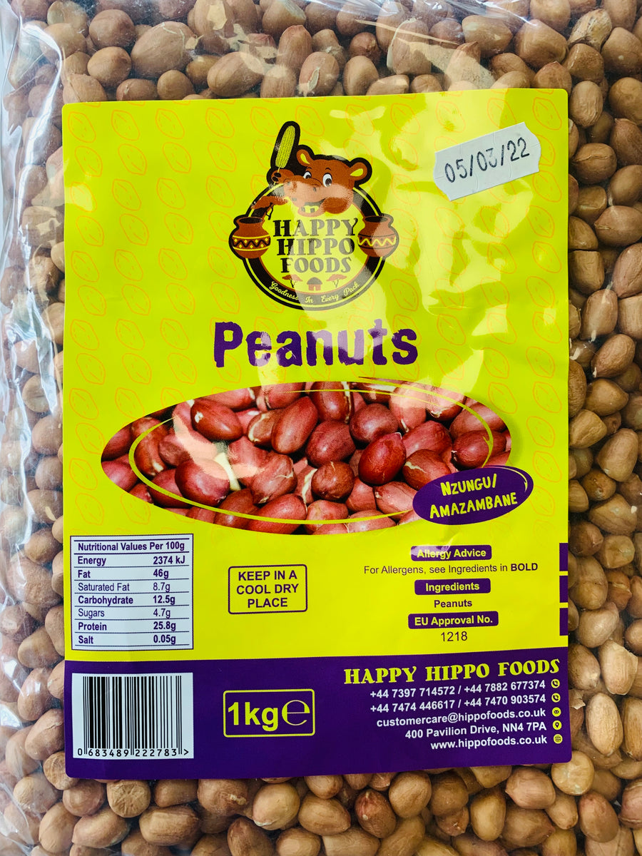 Happy Hippo Peanuts 1kg – The Savanna